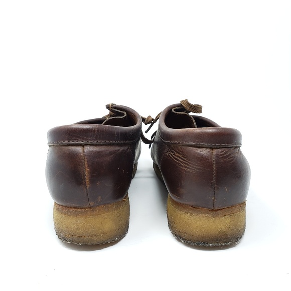 Clarks | Shoes | Clarks Originals Wallabee Brown Leather Size 8 | Poshmark